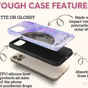 To the Moon and Back Phone Case, Couple Phone Case for Couples ...