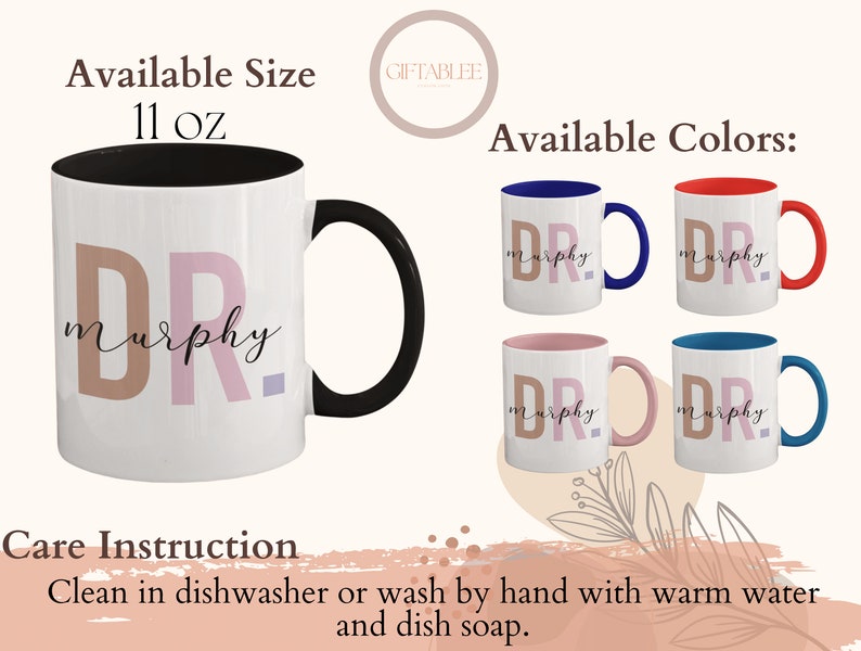 Personalized Doctor Mug Custom Gift Custom Doctor Mug for - Etsy