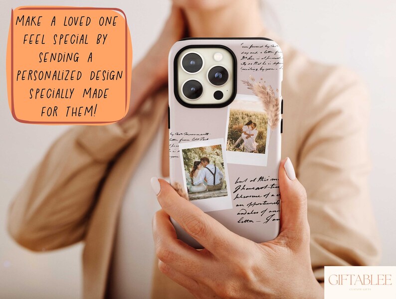 Polaroid Photo Collage Phone Case Photo Collage Cellphone - Etsy