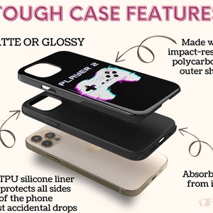 Video Game Phone Case, Matching Couple Phone Case for Men and Women ...