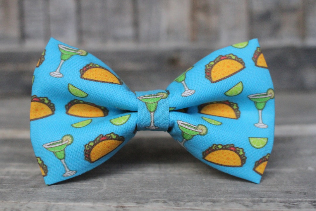 Taco and Margaritas Bow Tie | Bow Tie for Men | for Him | Dog Bow Tie ...