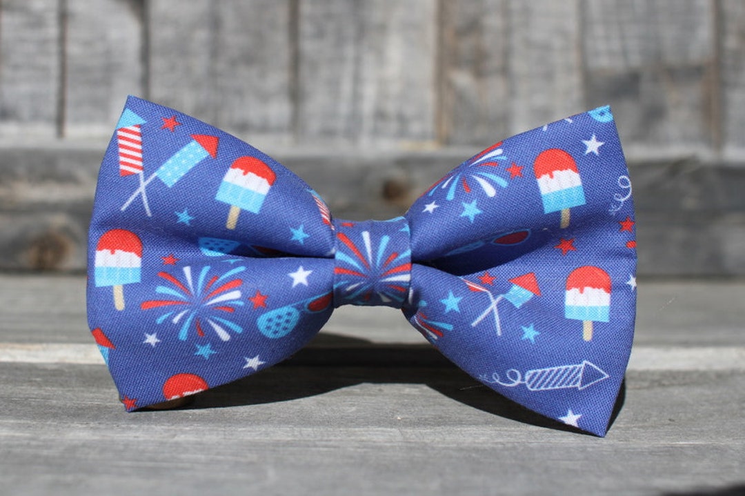 4th of July Bow Tie | Ice Cream Bow Tie | Toddler Bow Tie | Boys Bow ...