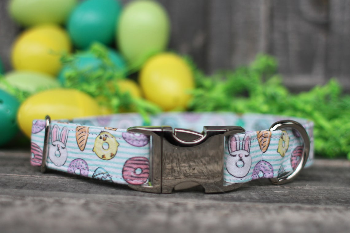 Easter Dog Collar Bunny Dog Collar Male Dog Collar - Etsy