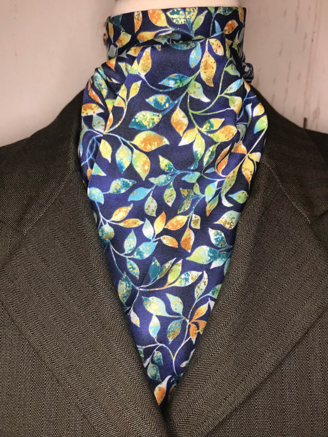 Quatre fold Stock Tie Foxhunting Traditional Stock Tie Horse - Etsy France