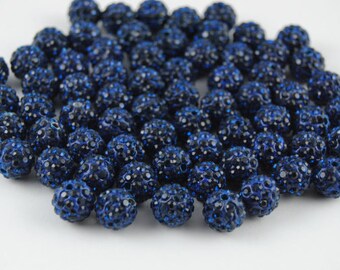 Navy blue rhinestone | Etsy