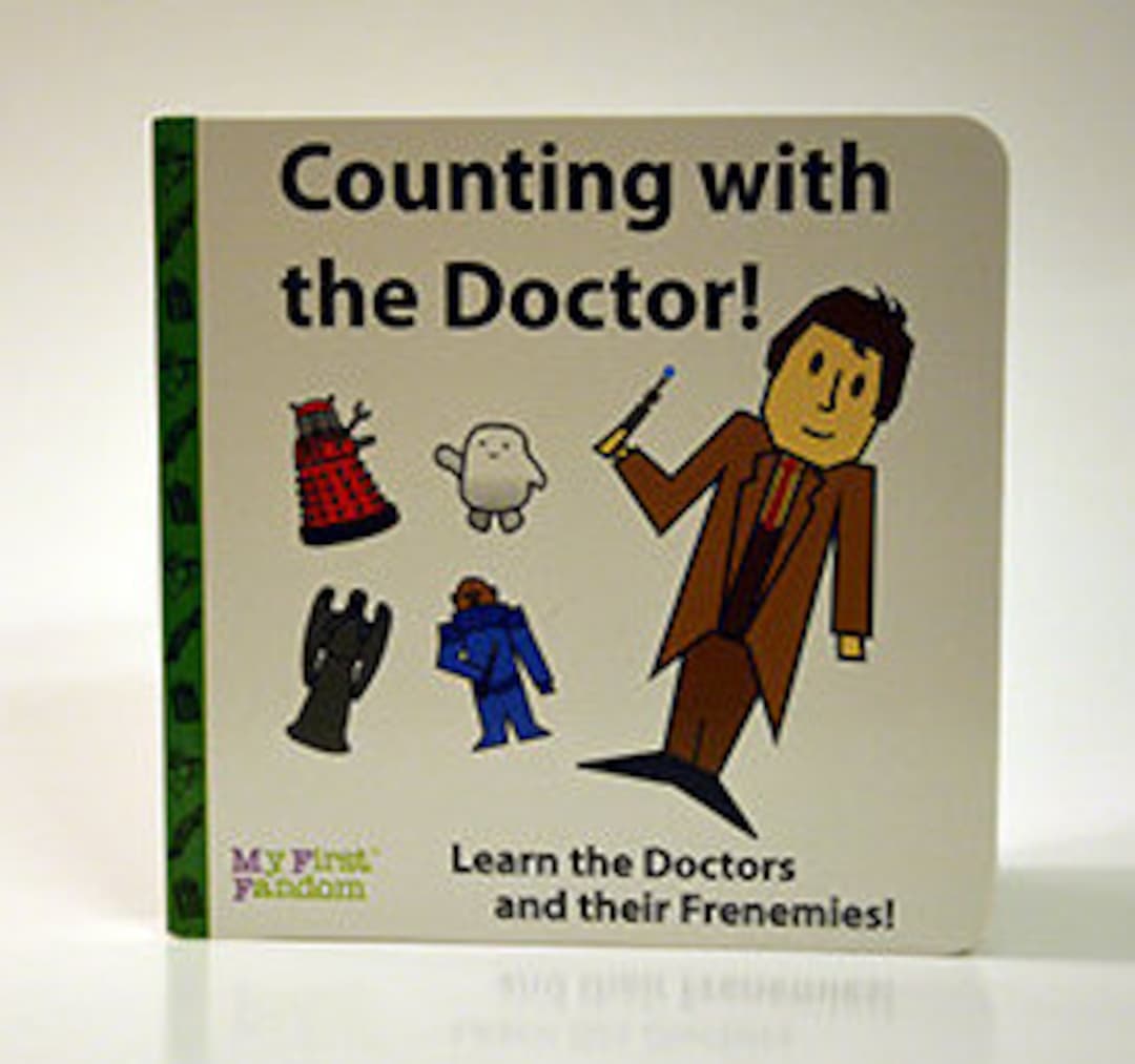 Counting With the Doctor! Count to 12 With Dr. Who, Kids Board Book - Etsy