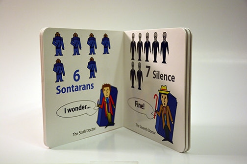 Counting With the Doctor! Count to 12 With Dr. Who, Kids Board Book - Etsy