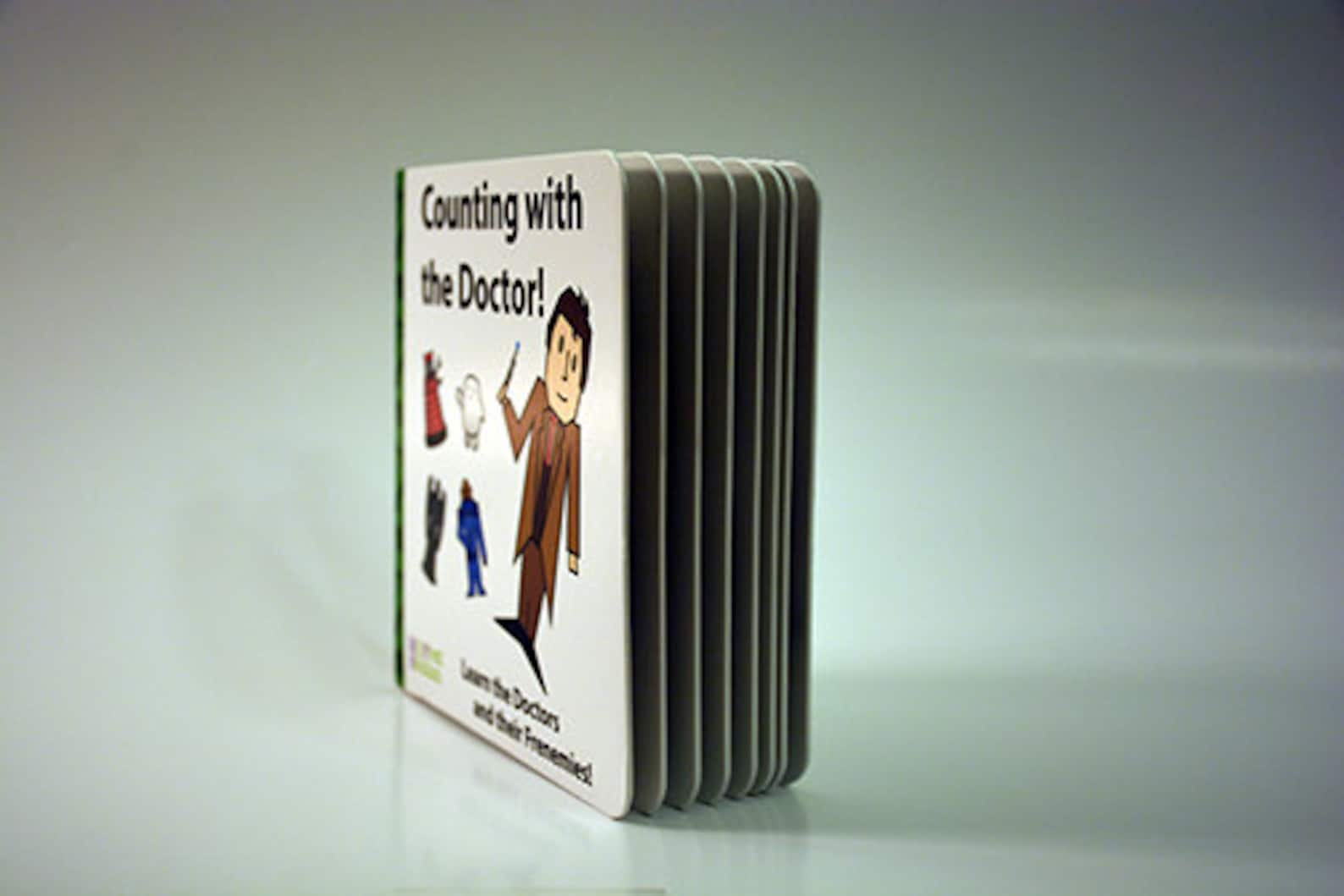 Counting With the Doctor Count to 12 With Dr. Who Kids Board - Etsy