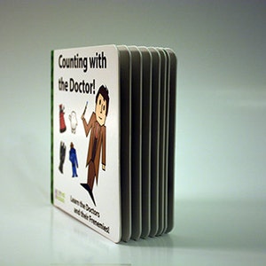 Counting With the Doctor! Count to 12 With Dr. Who, Kids Board Book - Etsy