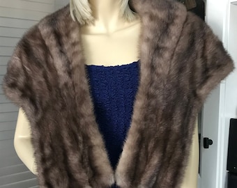 Women Beautiful Authentic Blonde MINK Fur Shawl Wrap - Etsy