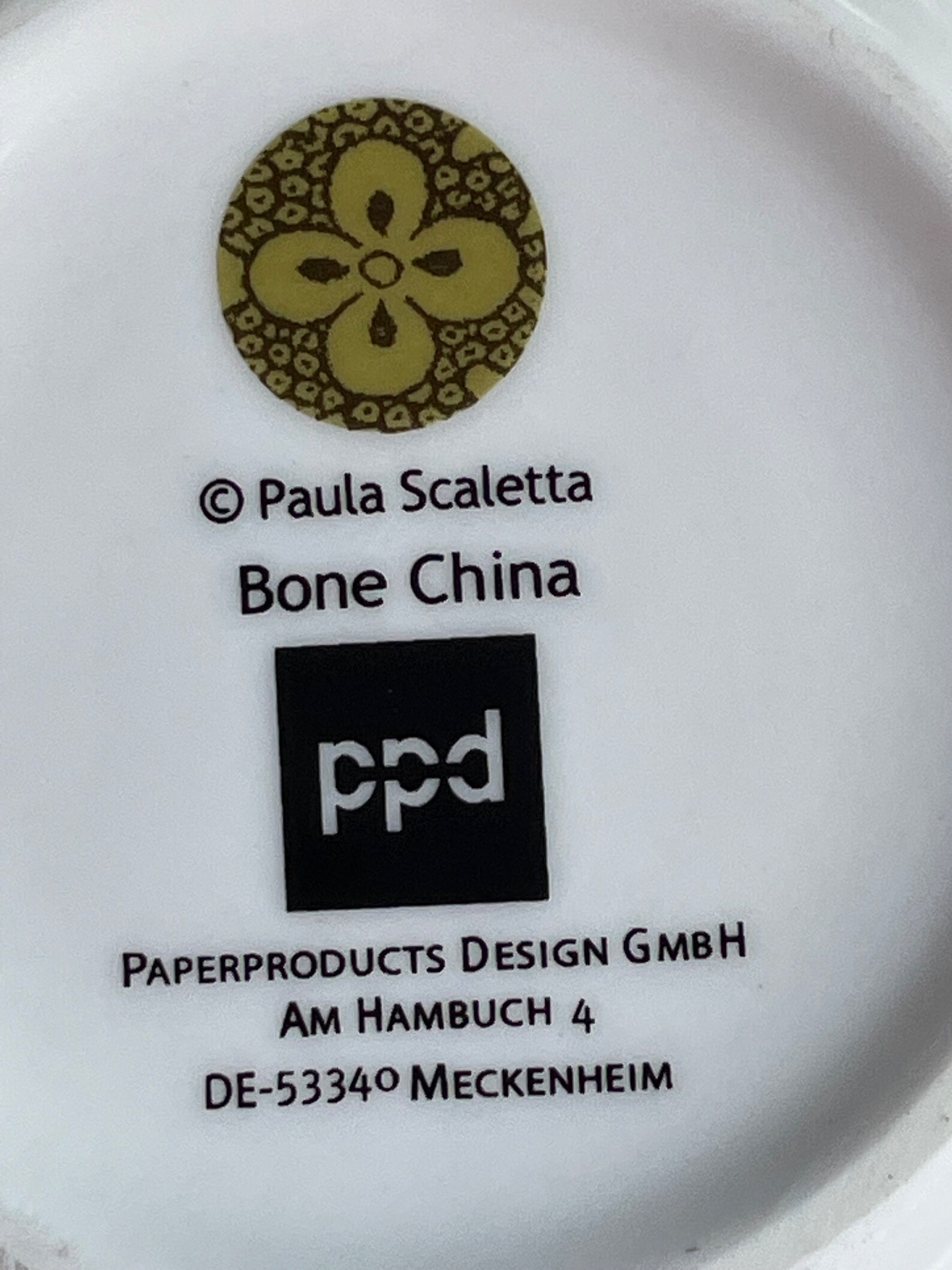 Paula Scaletta PPD Bone China Green Tea for One Service Cup - Etsy