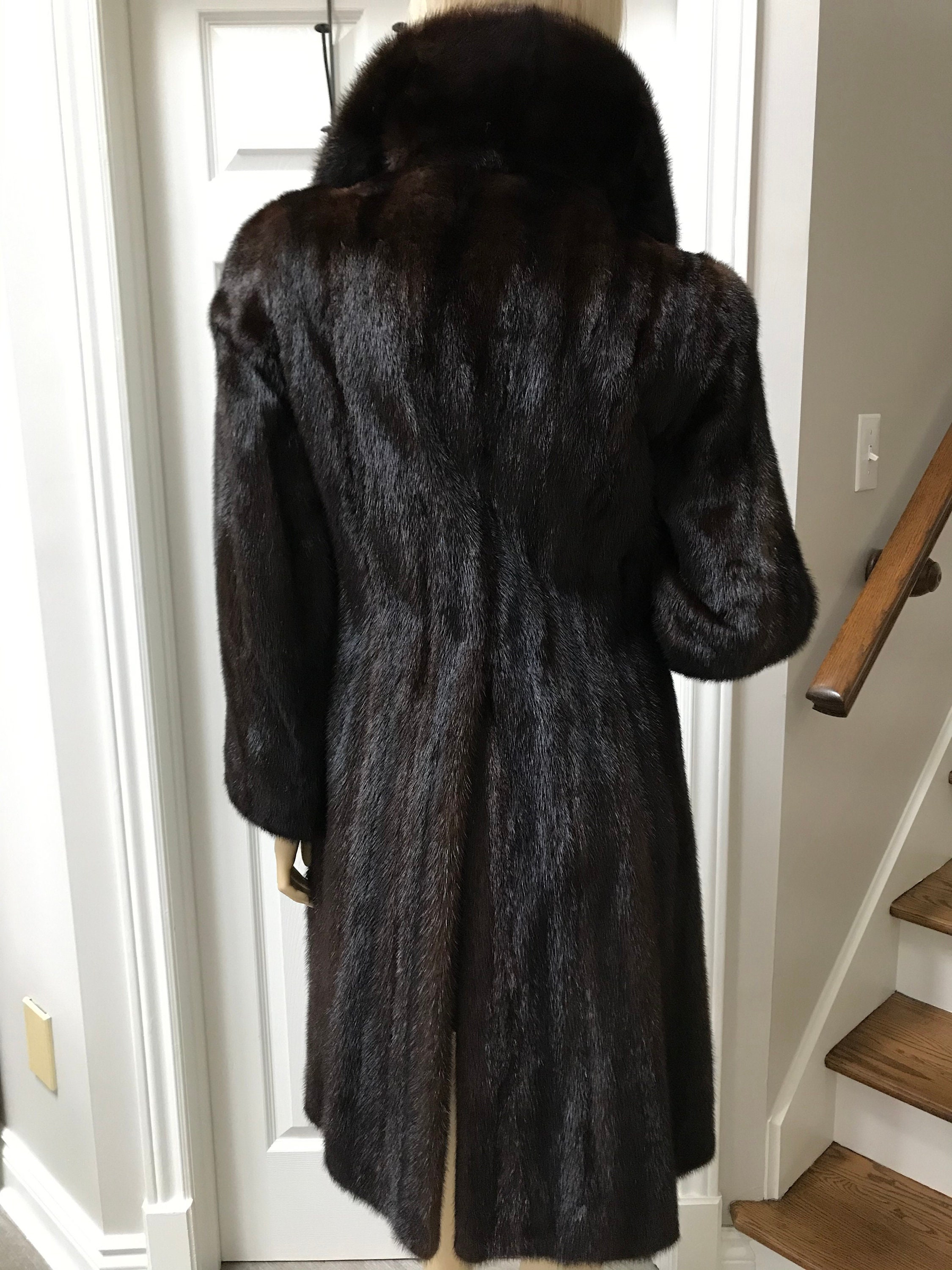Women Beautiful VTG Ranch Mink Fur Coat Sz. 6-8 Made in Canada - Etsy