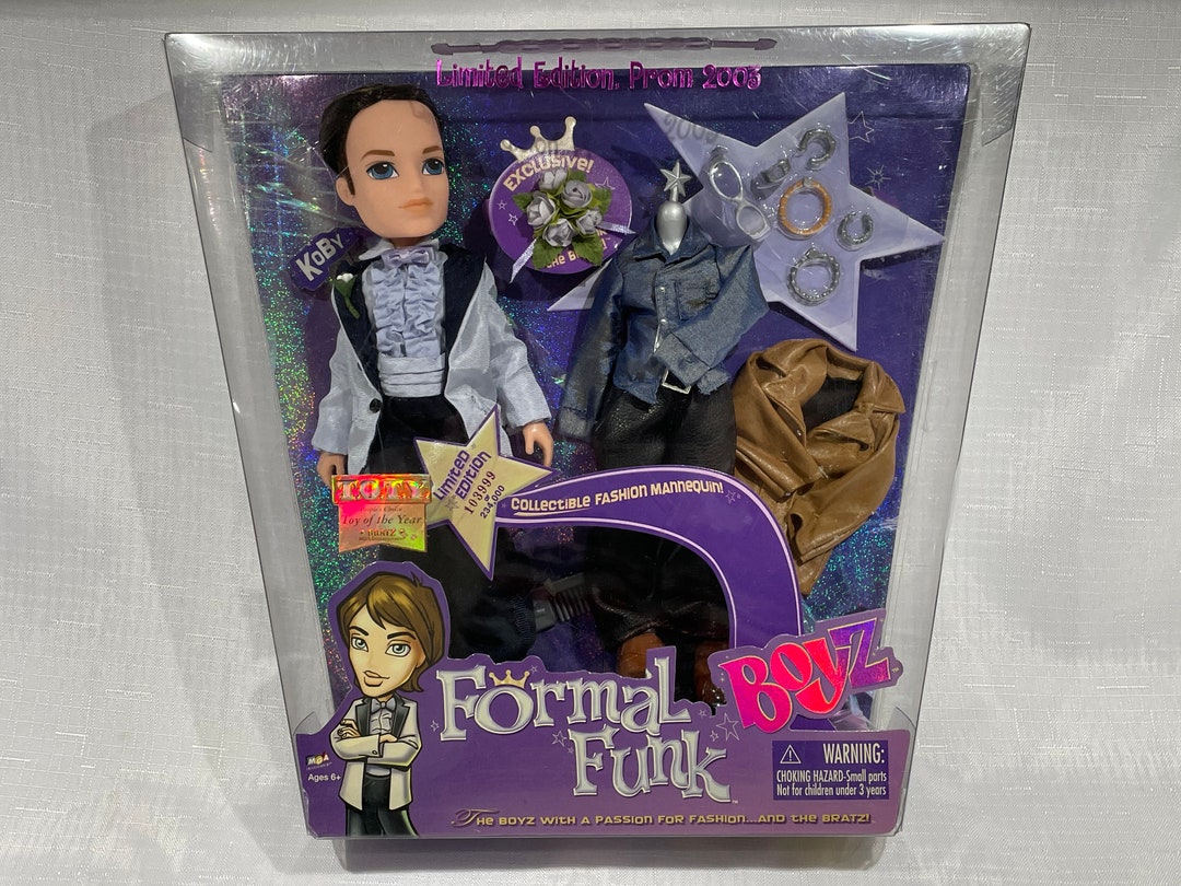 Vintage BRATZ BOYZ Doll Prom 2003 Formal Funk KOBY Limited Edition ...