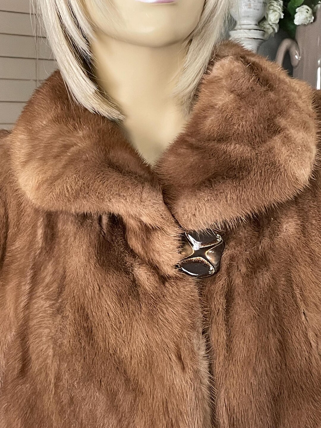 Women Beautiful VTG Pastel Mink Fur Coat (sz. 12) Made in Canada - Etsy