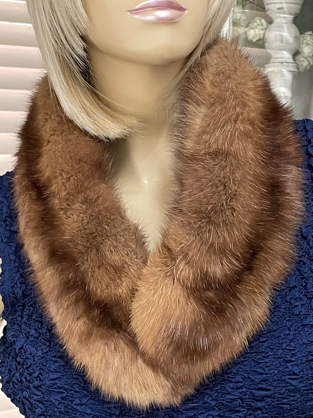 Women Beautiful VTG Authentic SABLE Fur Scarf Wrap - Etsy