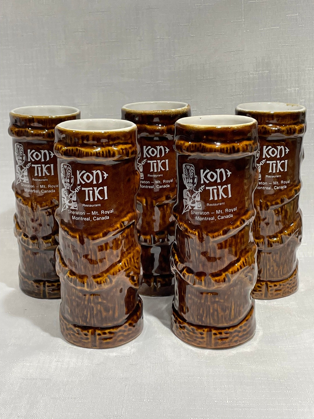 Vintage Kon Tiki Restaurant Ceramic Mug Sheraton Hotel Mt. Royal ...