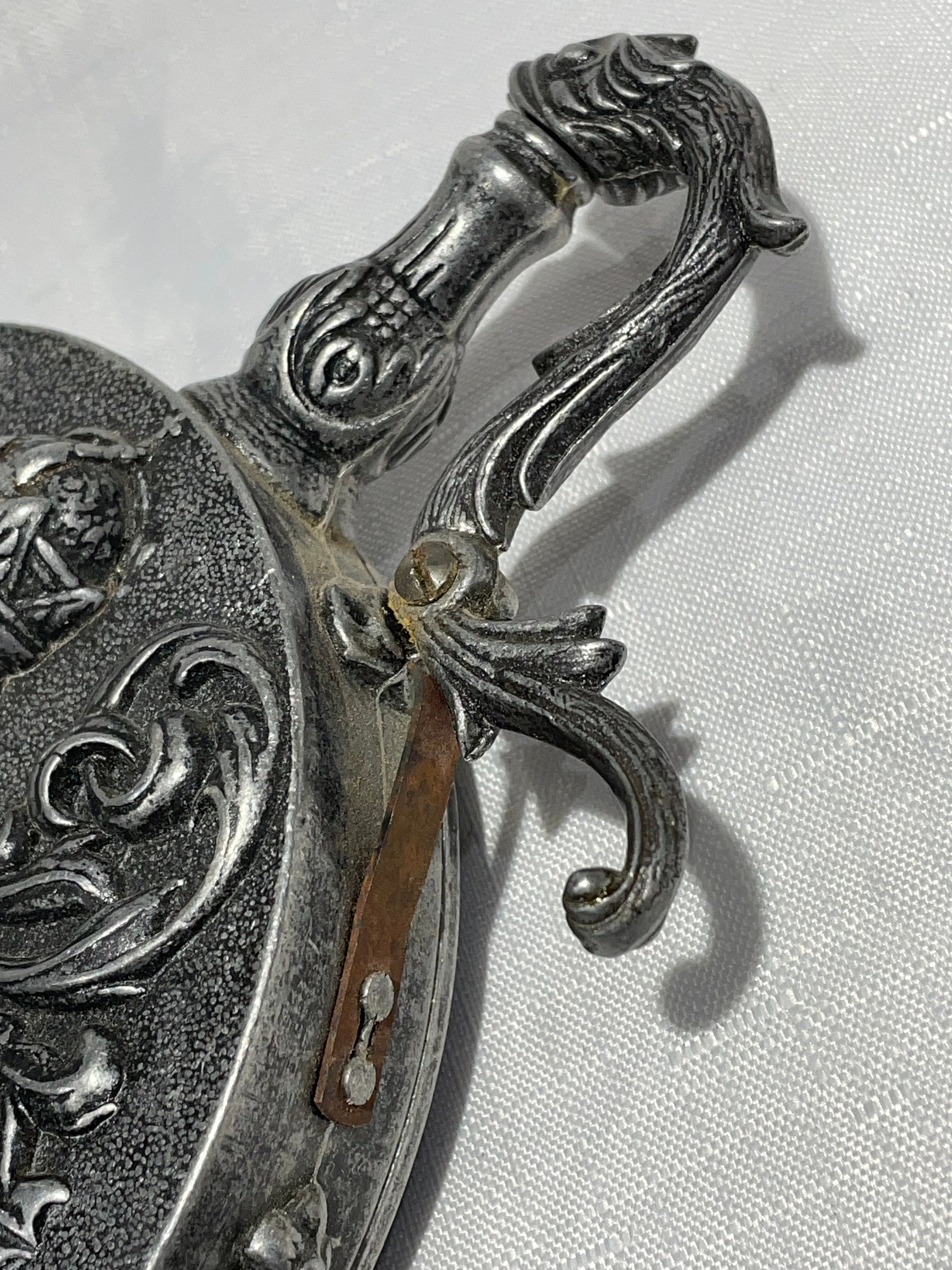 Antique Pewter Gun Powder Flask Collectible Military Memorabilia - Etsy