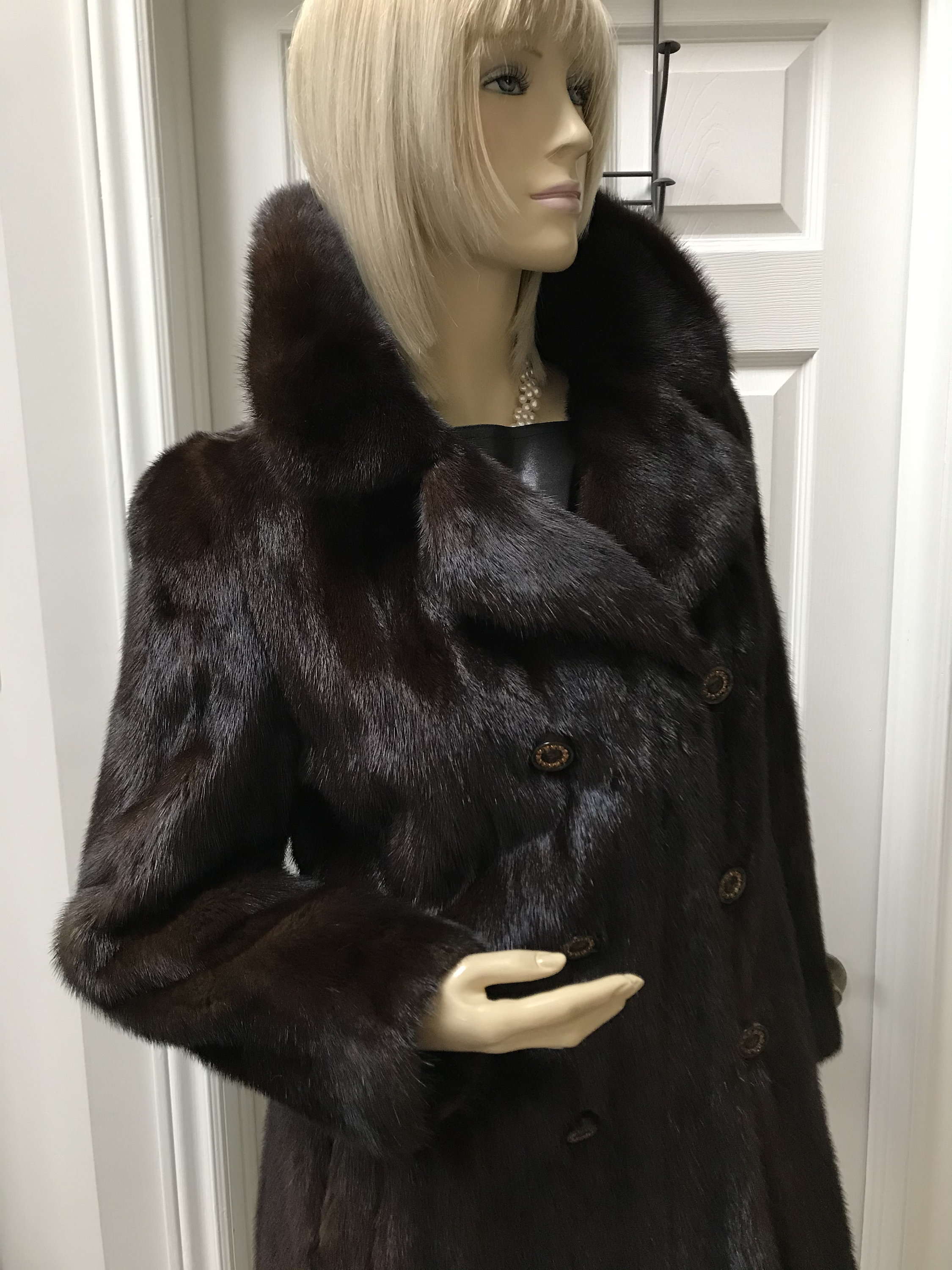 Women Beautiful VTG Ranch Mink Fur Coat Sz. 6-8 Made in Canada - Etsy