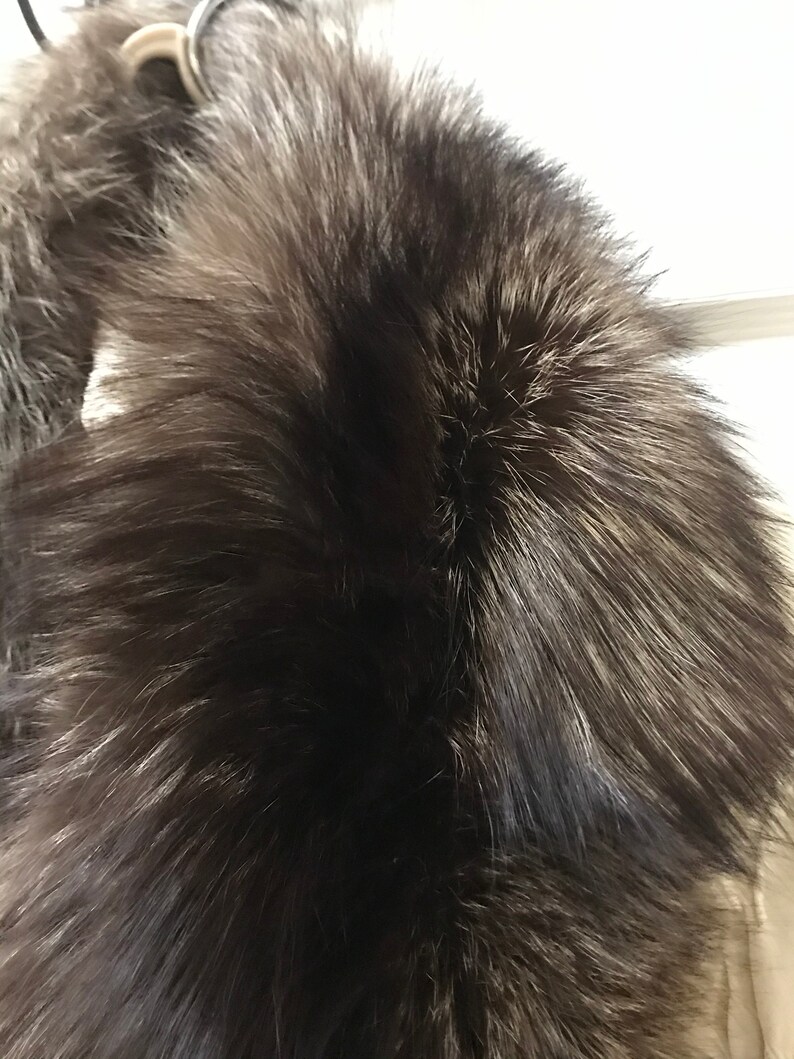 Fox Fur Pelt Authentic SILVER FOX Fur Shawl Wrap Cape Scarf - Etsy