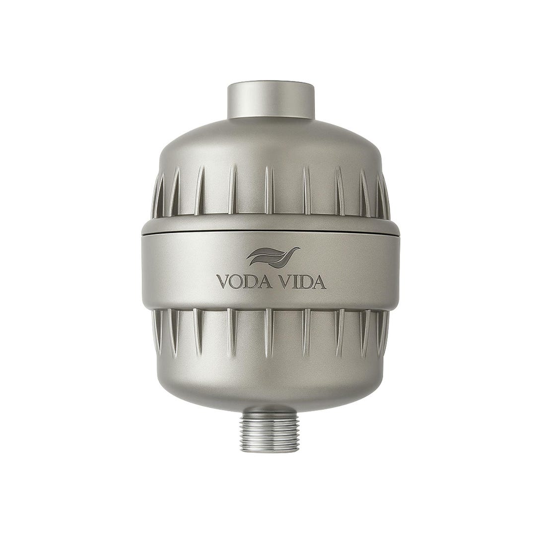 Voda Vida 15-stage Shower Filter - Hard Water, Chlorine, Heavy Metal ...