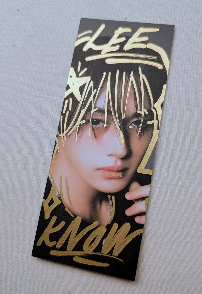 KARMA Stray Kids Ticket CEREMONY Bookmark Album Inclusion Custom Doodle ...