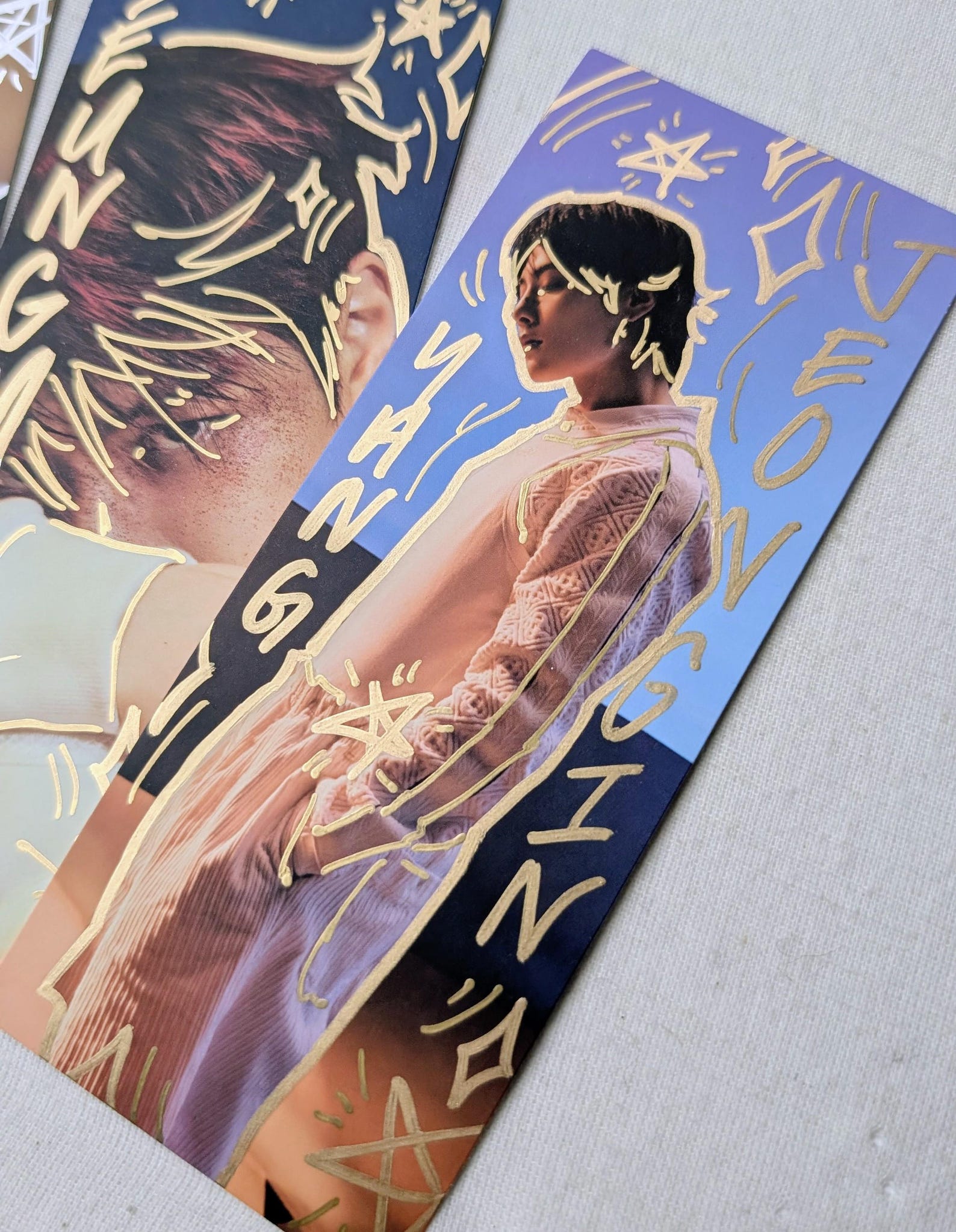 KARMA Stray Kids Ticket HOORAY Bookmark Album Inclusion Custom Doodle ...