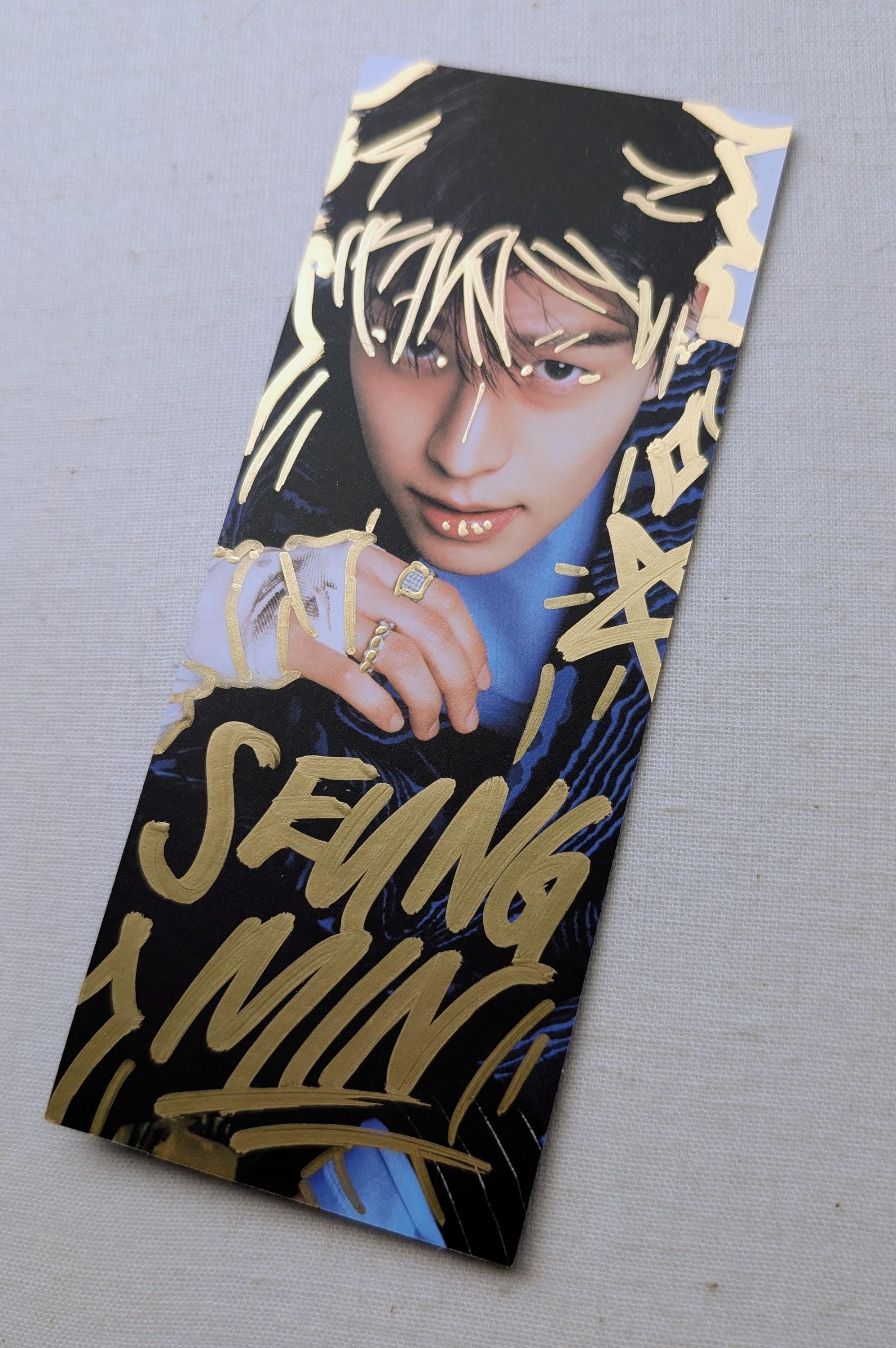 KARMA Stray Kids Ticket CEREMONY Bookmark Album Inclusion Custom Doodle ...