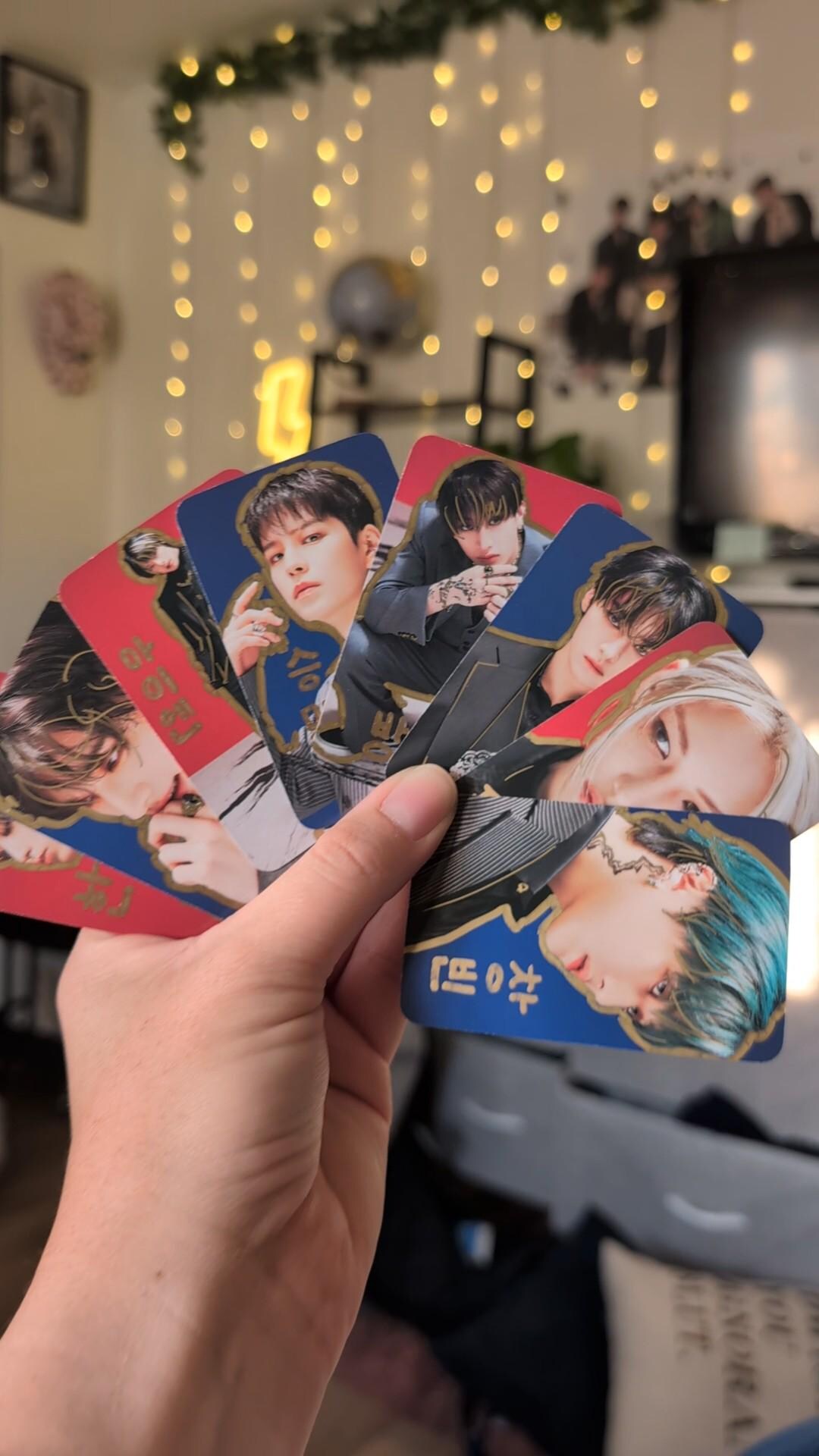 Stray Kids HOP Custom Doodle LOMO Photo Cards | Hand-decorated K-pop ...