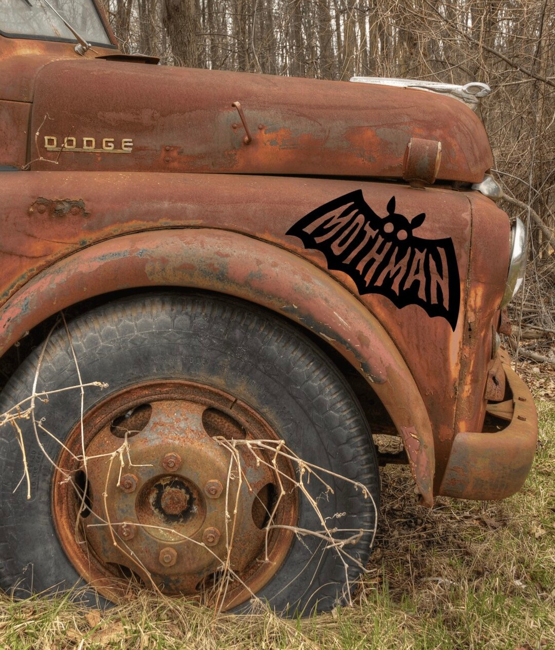 Mothman Decal for Cars Walls Tumblers Cups Laptops Windows Home Laptop ...