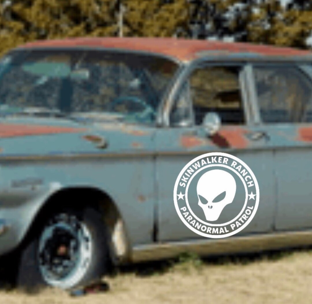 Alien Skinwalker Cryptid Vinyl Decal - Etsy