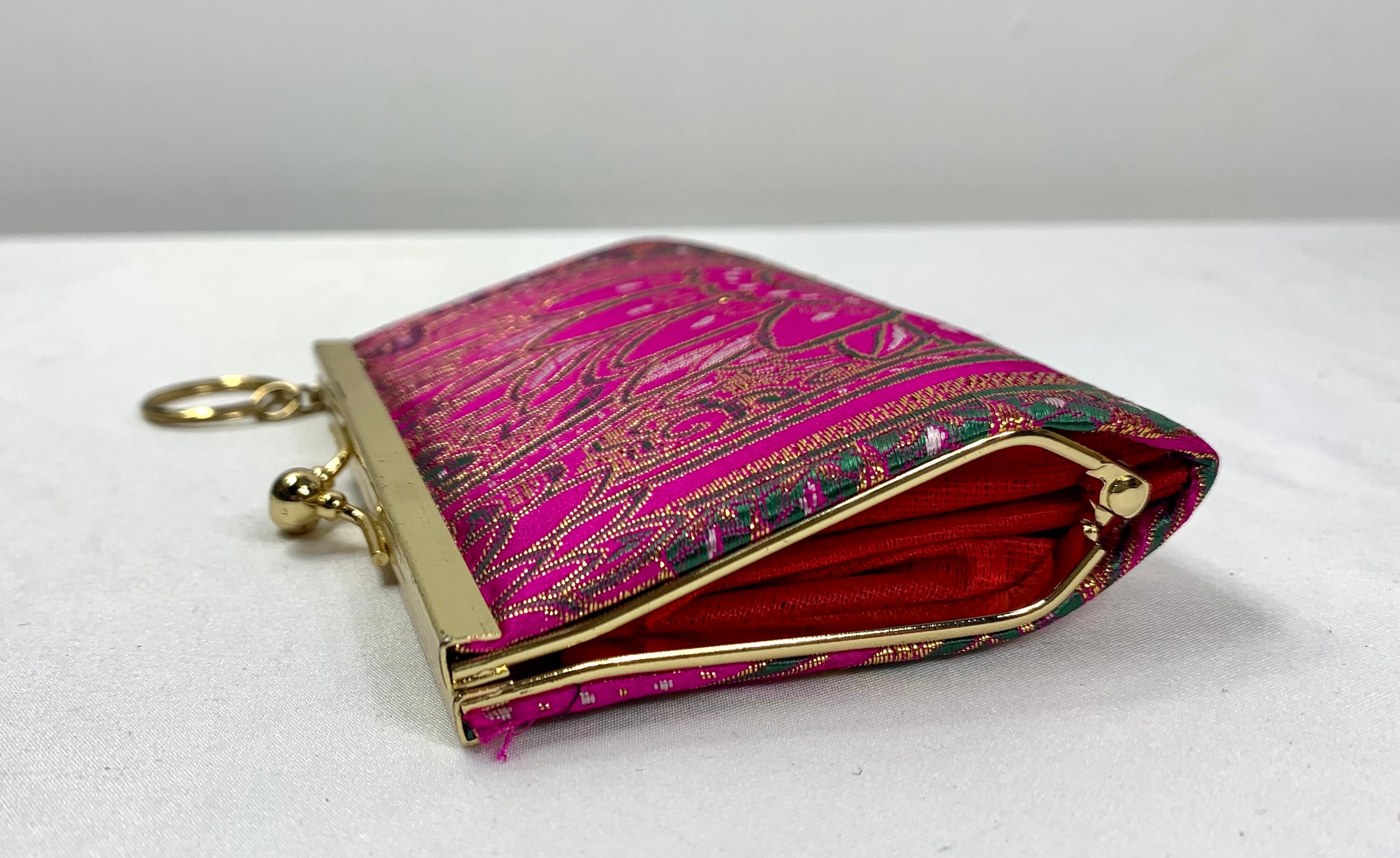 Pink Coin Purse Pink Kisslock Wallet Small Coin Purse Snap | Etsy