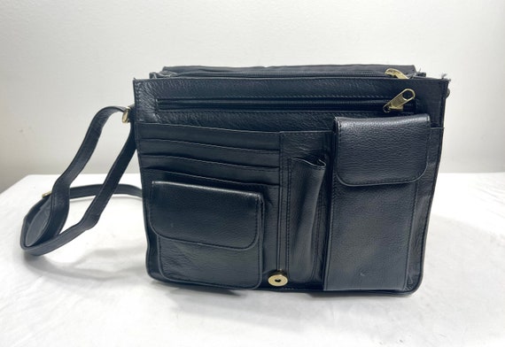 Leather Messenger bag, Men’s leather travel bag, Pers… - Gem