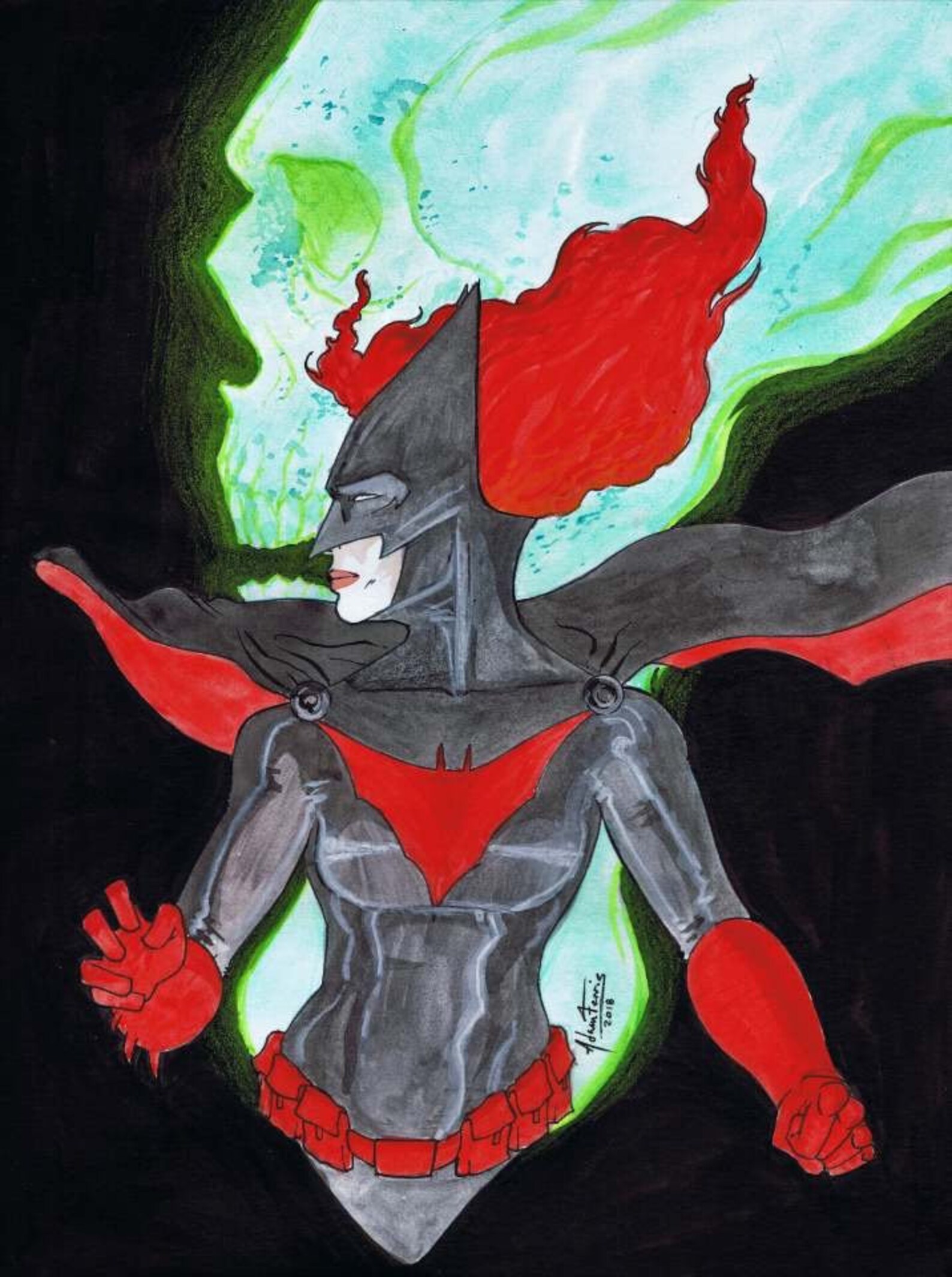 Custom Original Art Commission Adam Ferris | Etsy