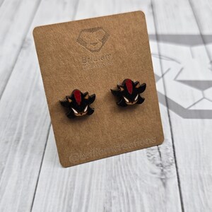 Custom Video Game Earrings Hedgehog Inspired - Etsy