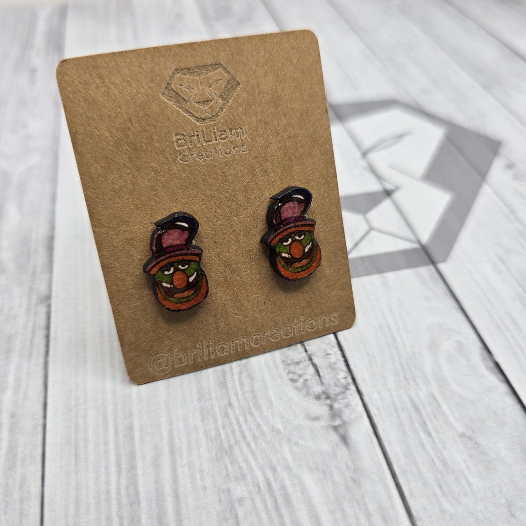 Custom Earrings Muppets Inspired - Etsy