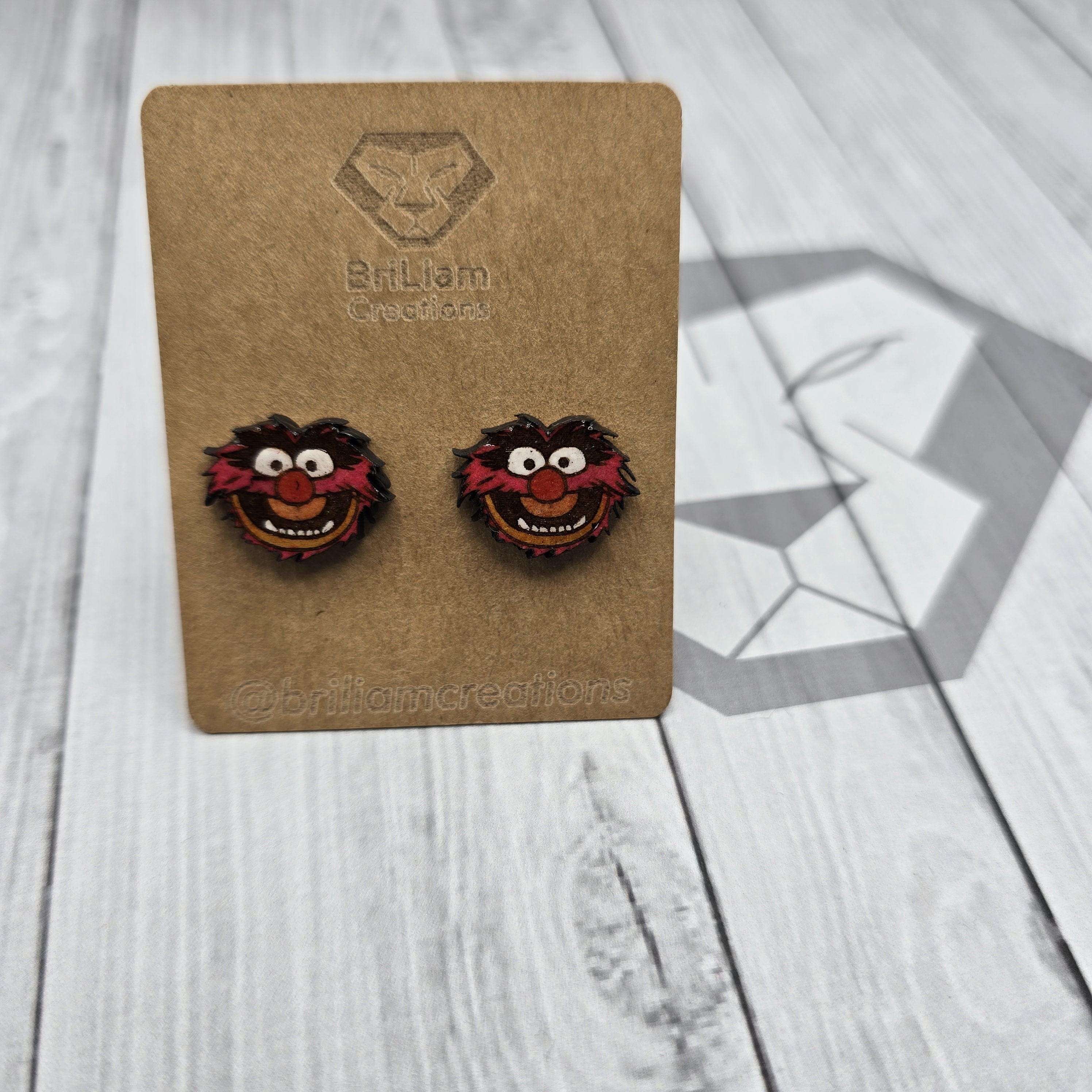 Custom Earrings Muppets Inspired - Etsy