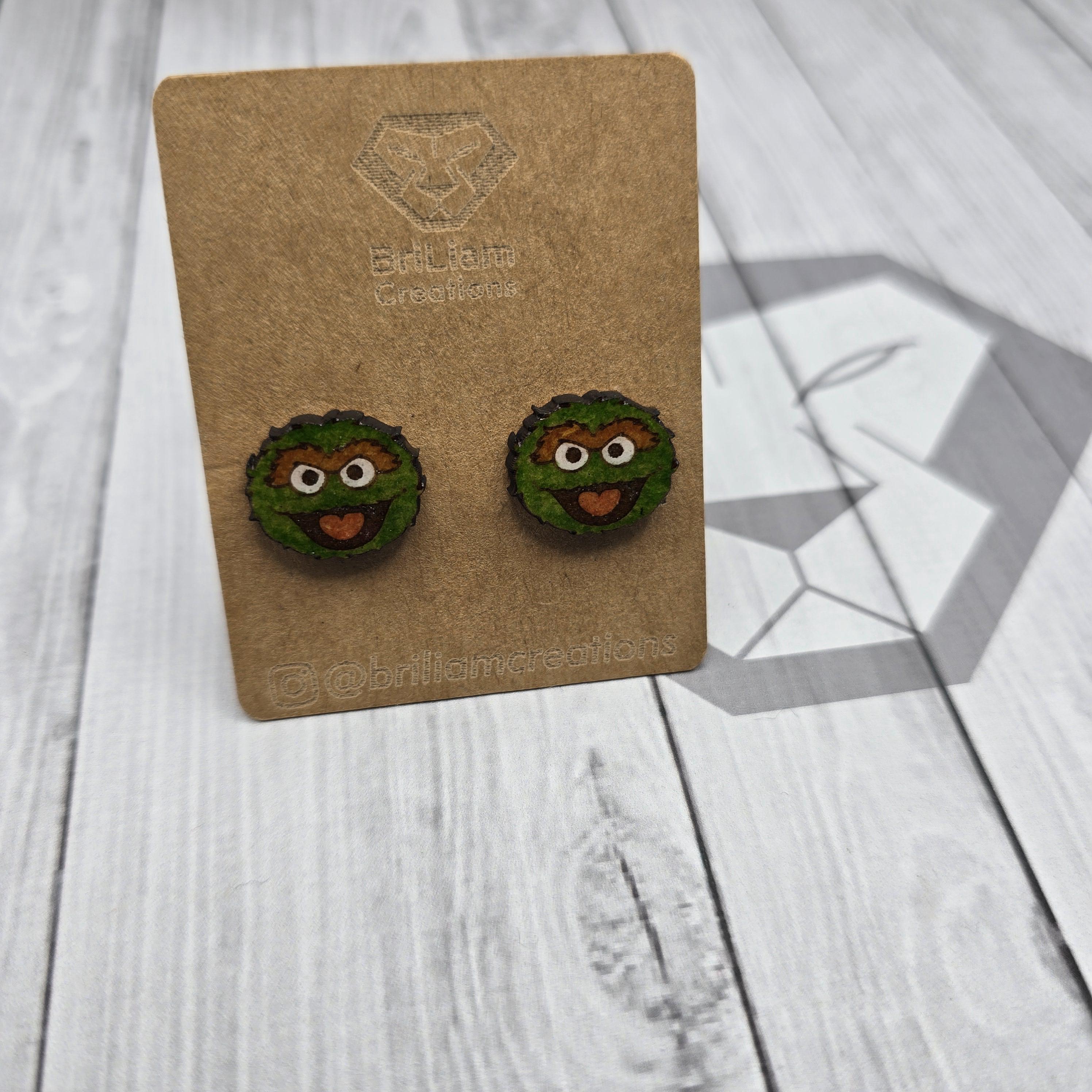 Custom Earrings Muppets Inspired - Etsy