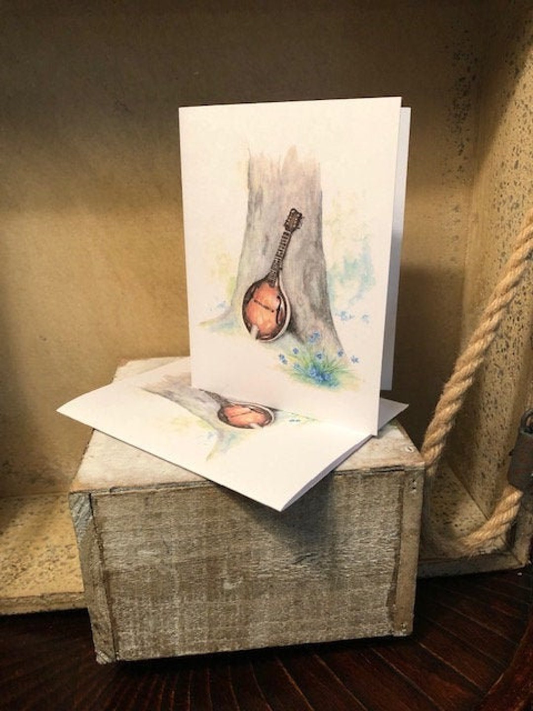 Mandolin Note Cards - Etsy