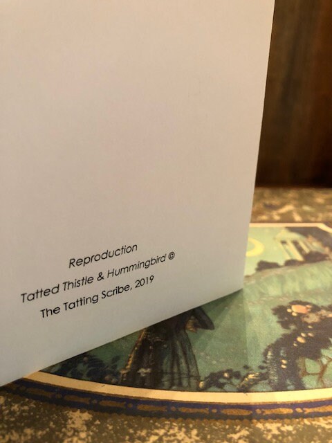 Original Tatting Design Note Cards - Etsy