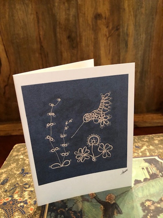 Reproduction of Original Tatting Collage Note Cards | Etsy
