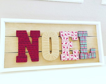 Noel letters | Etsy