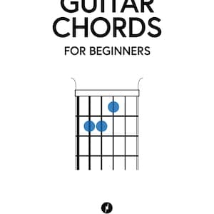 Guitar Chord Packet for Beginners - Digital Download, Printable Packet ...