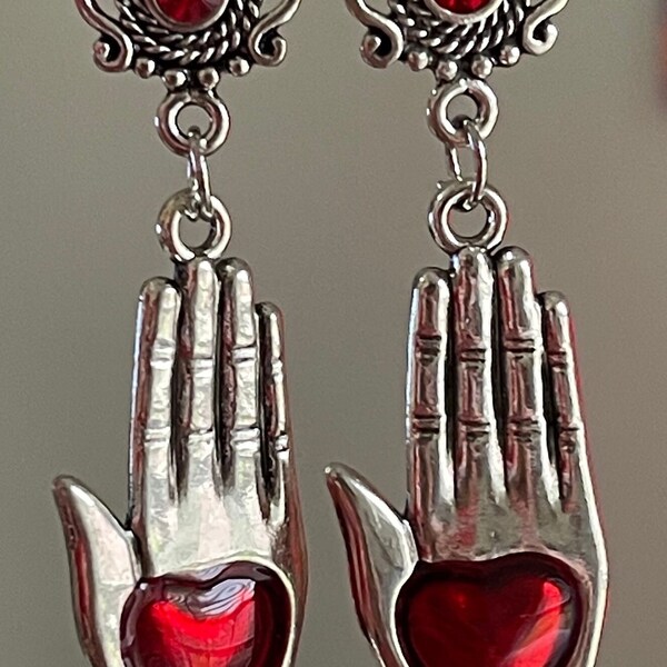 Hand Earrings - Etsy