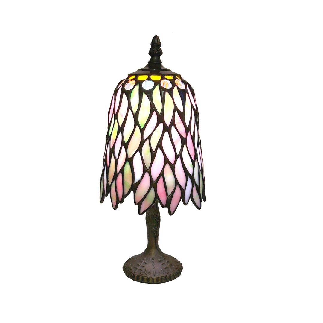 Stained Glass Mini Table Lamp Handmade in Tiffany Technique - Etsy