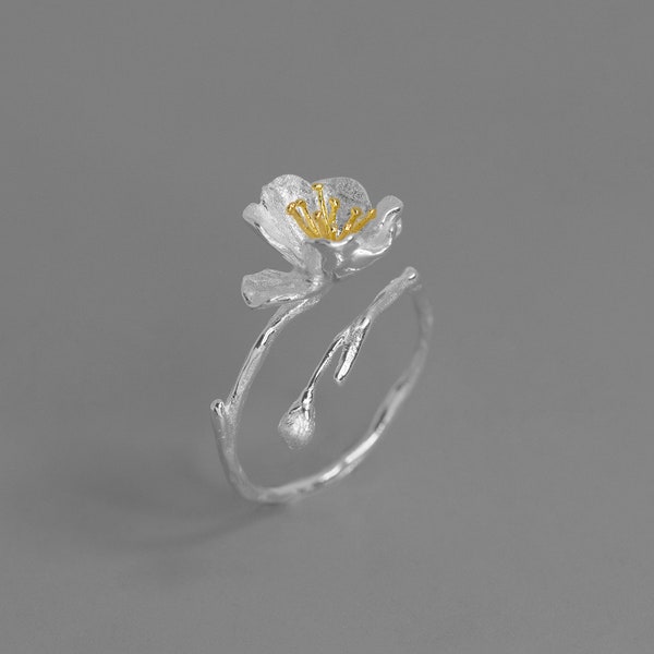 Flower Ring - Etsy