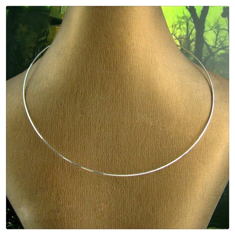 Round Soft Choker Chain Necklace Spring Ring Clasp Chain | Etsy