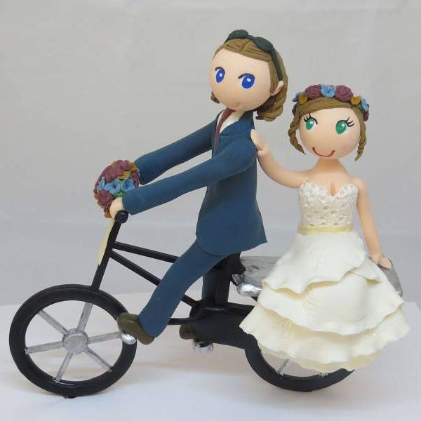 Cake Topper Unique Bride Groom - Etsy
