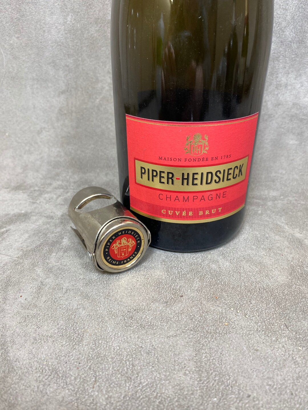 Champagne Piper Metal Stopper Vintage for Opened Bottle of Champagne - Etsy