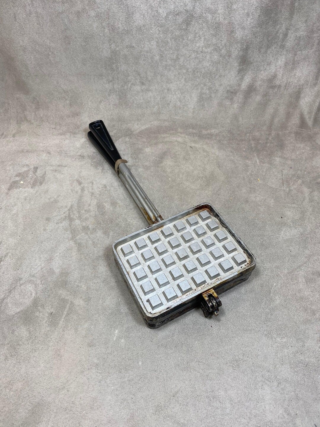 Double Toaster and Waffle Maker SEFAMA 1 Cast Aluminium Plates With ...