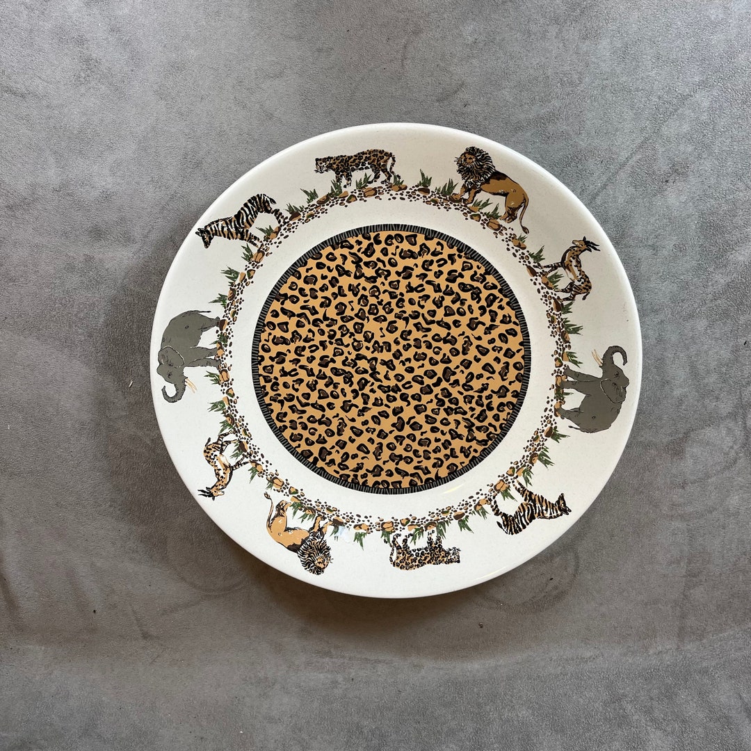 RARE Large Plate Geneviève Lethu Line Tanganyika Made in - Etsy Sweden
